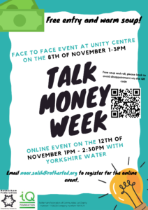 Talk Money Week Event at Unity Centre - Rotherham Federation